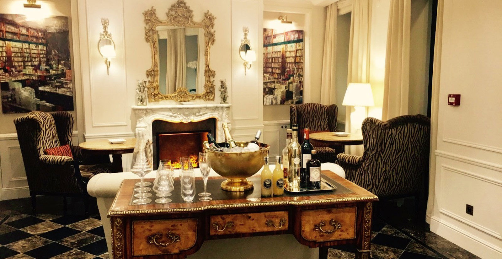 Hotel Splendid Royal Paris, boutique hotel in Paris with lounge bar
