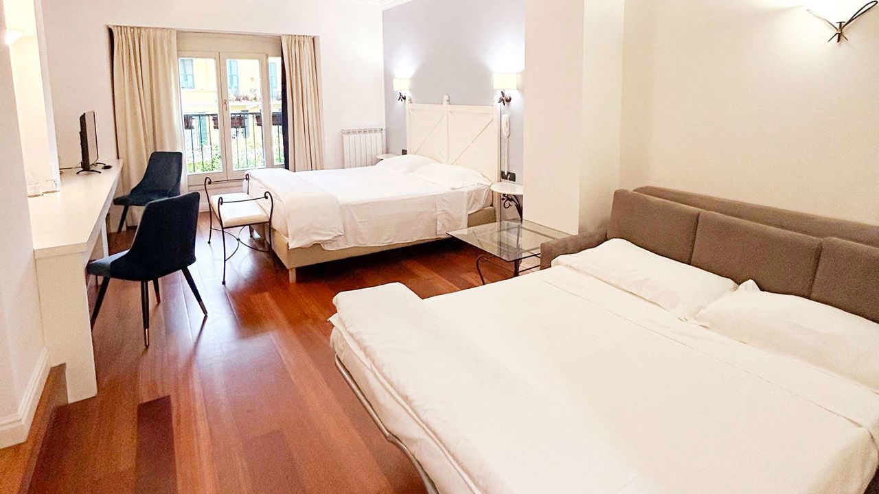 Book the Family Suite at Hotel Canali in Rapallo