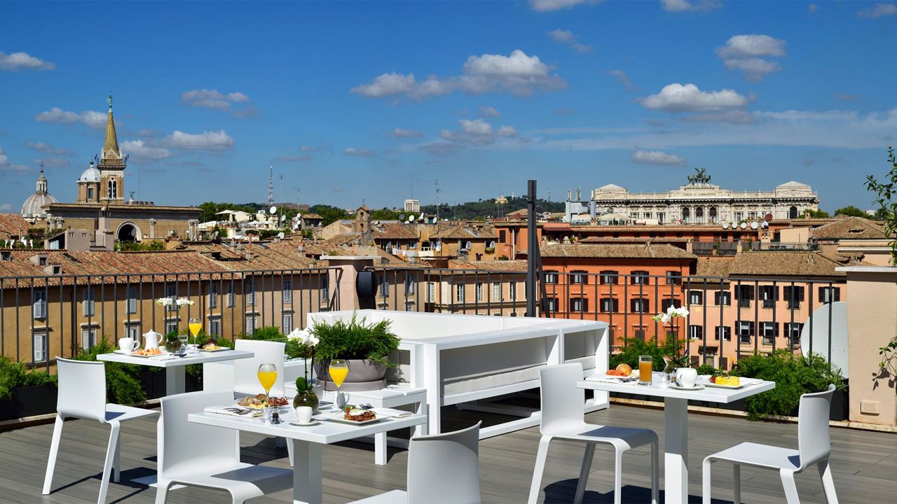 Press section of Lifestyle Suites Rome in Piazza Navona, Rome