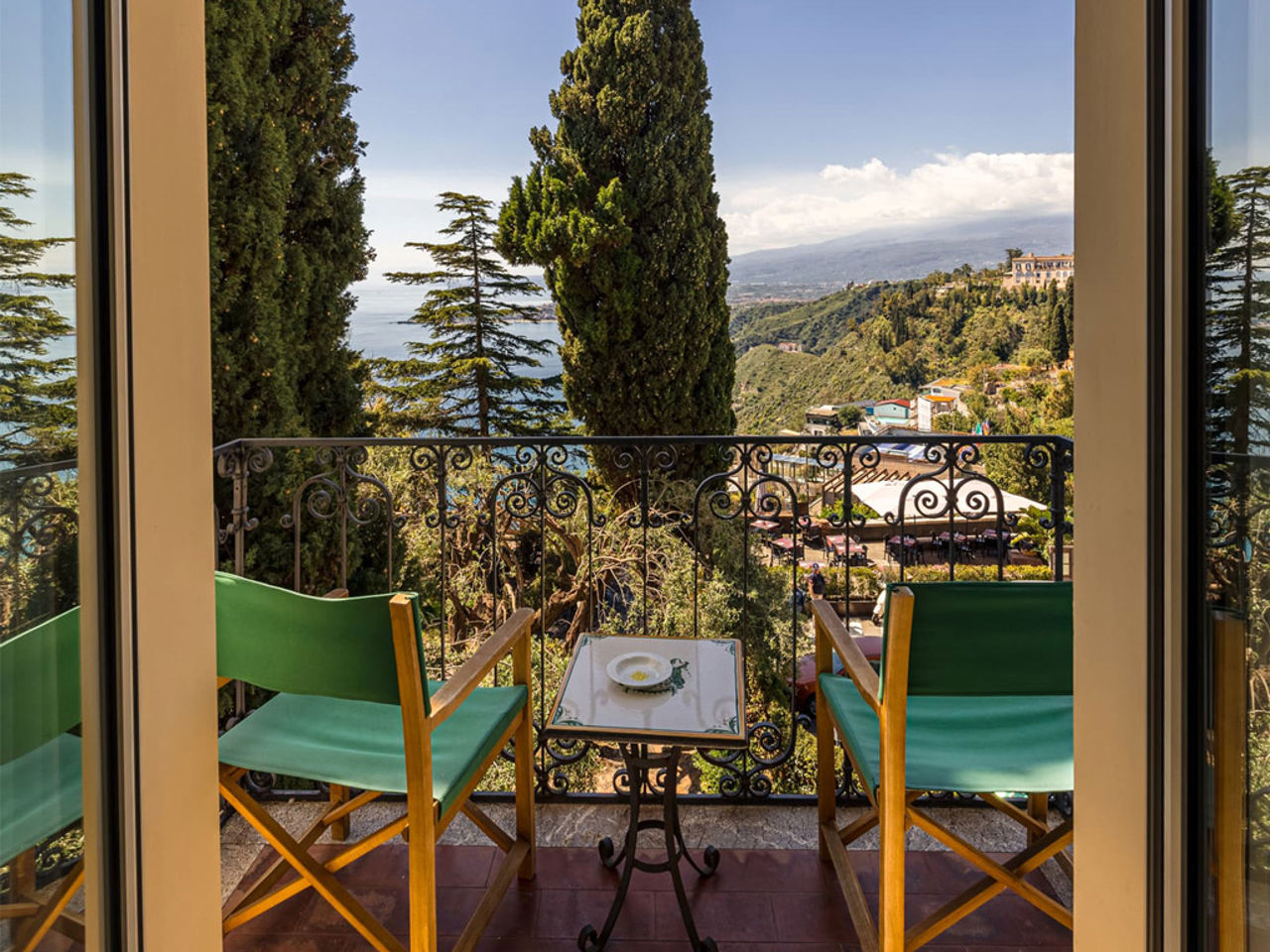 Reserve la Junior Suite Vista Etna de Hotel Villa Paradiso en Taormina