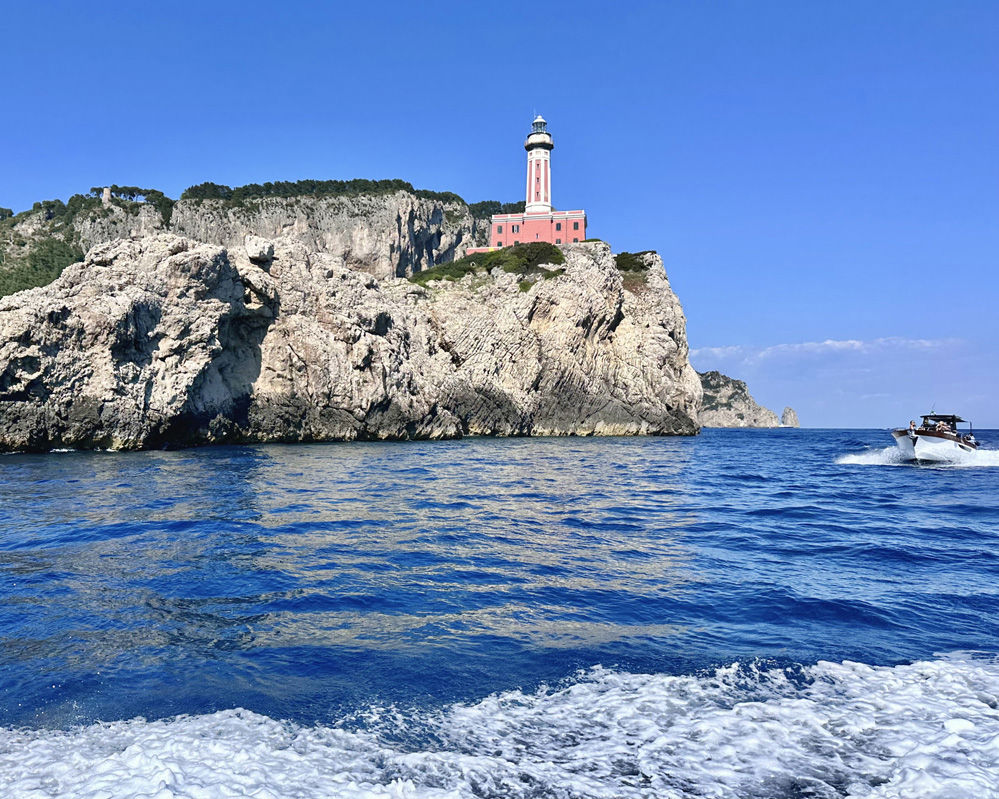 Capri Boat Tour with Snorkeling, Sunset and Blue Grotto caves from Positano