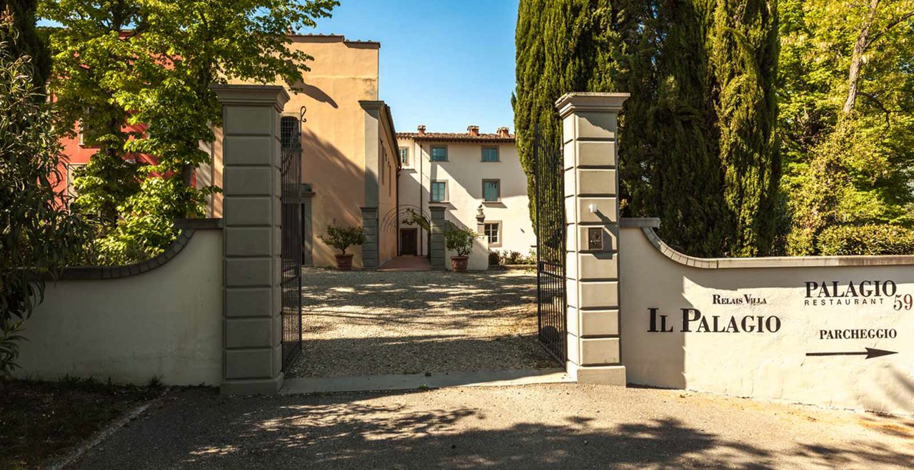 Discover location of Villa il Palagio, historic villa near Florence