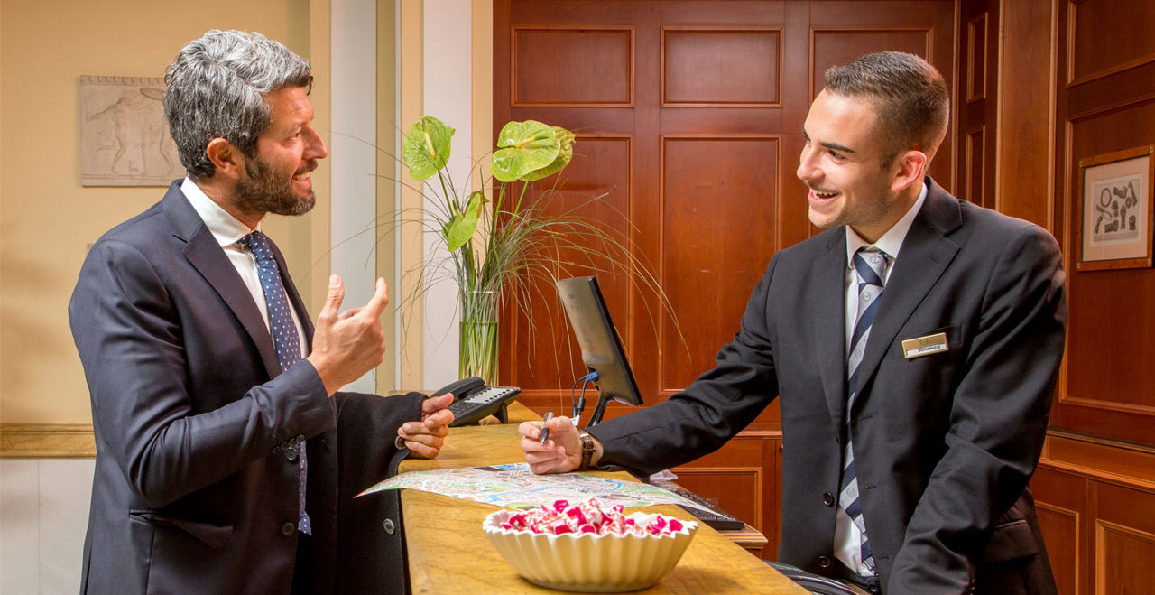 Discover the services of Grand Hotel Fleming, 4-star in Rome