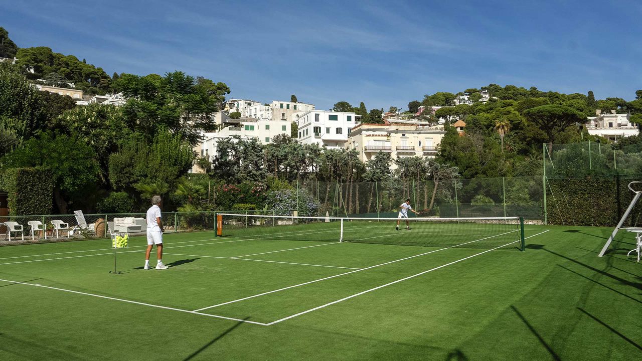 Gioca a Tennis al Grand Hotel Quisisana a Capri