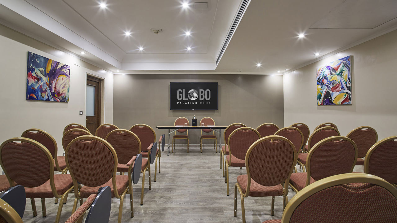 Aniene Room: very modern meeting room of Globo Centro Congressi