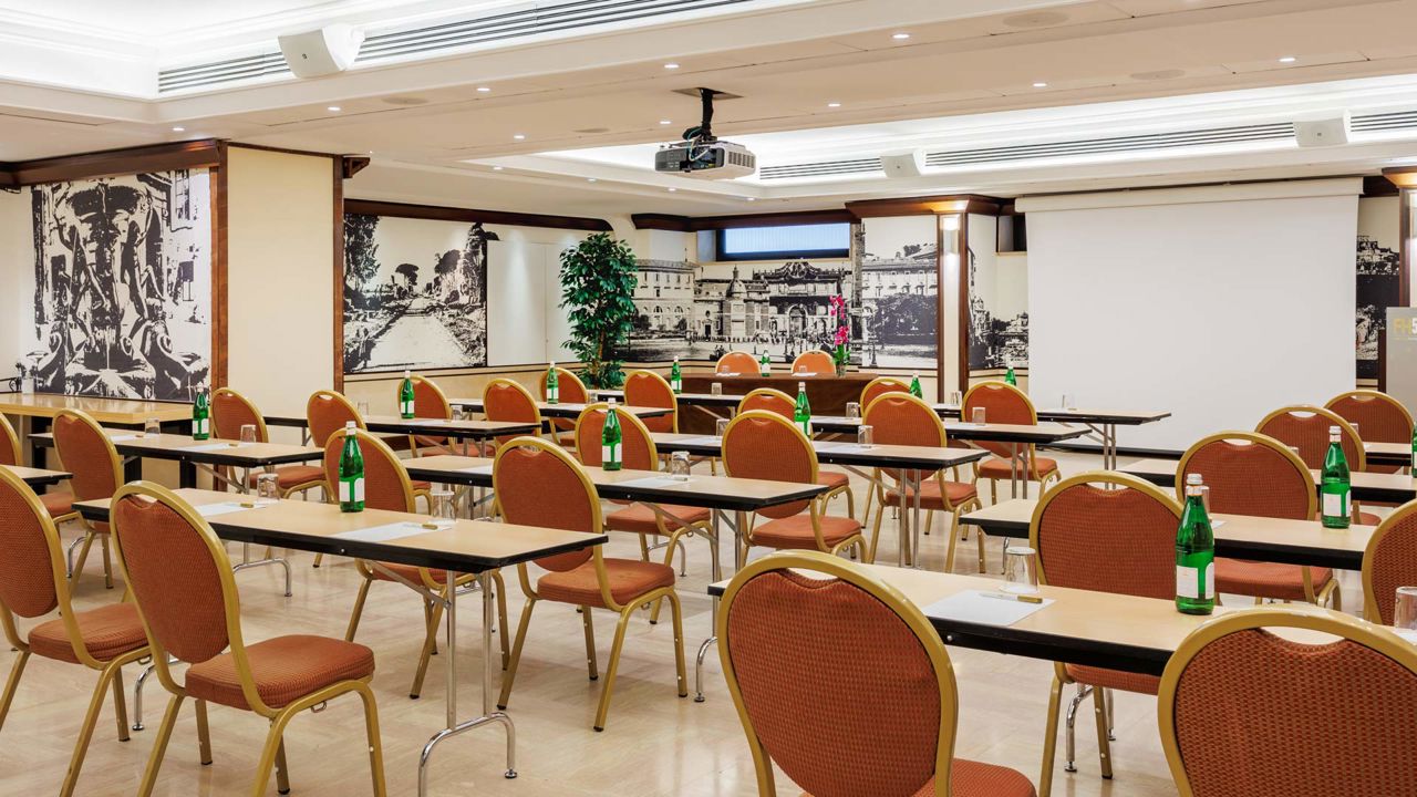 Tevere Hall, design and classicity merge into this Space Meeting